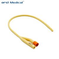 China Medical Disposable Urinary Catheter 2 Way 3 Way Silicone Coated Catheter Latex Foley Catheter for sale