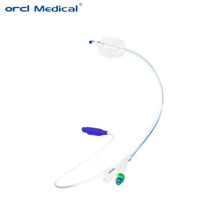 China Disposable Sterile Silicone Foley Catheter With Temperature Probe CE Standard Foley Silicone Catheter for sale