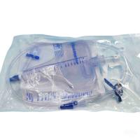 China Disposable Medical Surgical 2000ml Urine Drainage Bag With Push / Pull Valve for sale