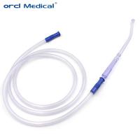 China Medical Yankauer Suction Set Connecting Tube Tip Handle With 180cm/360cm for sale