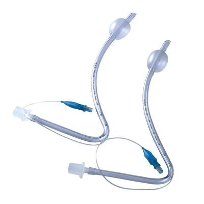 China Hospital Use Reinforced Model Endotracheal Tube Disposable Preformed Nasal Endotracheal Tube with Cuff/Uncuff for sale