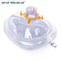 China Disposable Medical Face Mask PVC Breathing Air Anesthesia Mask For Anesthesia Machine for sale