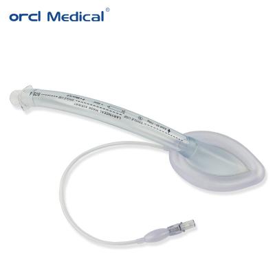 China Proper Price Medical Supply Flexible Pvc Silicone Laryngeal Tube Mask Airway for sale