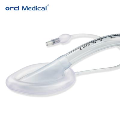 China Disposable Laryngeal Mask Nasopharyngeal Airway Silicone LMA Laryngeal Mask Airway for sale
