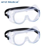China Medical Durable Medical Goggles Sterile Anti-Fog Anti-Liquid Splash Safety Protective Goggles for sale