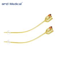 China Disposable Foley Catheter Used For Pets Two Way Three Way Silicone Urinary Catheter for sale