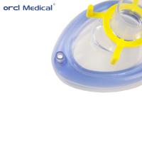 China China Professional Factory Produce Medical grade PVC Anaesthesia Mask With Standard Port Air Cushion Mask for sale