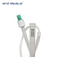 China All Silicone Foley Catheter with Temperature Sensor Probe Round Tipped for Temperature Management for sale