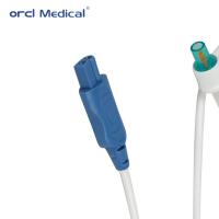 China All Silicone Foley Catheter with Temperature Sensor Probe Round Tipped for Temperature Management for sale