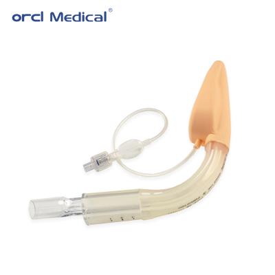 China ICU Use Latex-Free Medical Supply Double Tube Standard Silicone Laryngeal Mask Airway  #2-5# Size With CE ISO13485 for sale