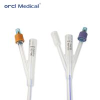 China All Silicone Urinary Foley Catheter 2 Way for Single Use Standard Balloon Urethral Suprapubic Use for sale