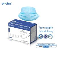 China Medical Masks Individually Wrapped Mascarilla BLue Disposable Surgical Face Mask for sale