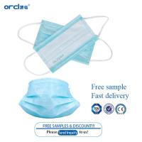 China Medical Masks Individually Wrapped Mascarilla BLue Disposable Surgical Face Mask for sale