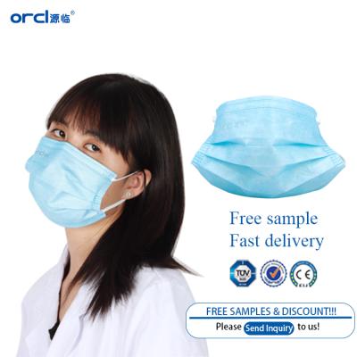 China Disposable Surgical Mask Non Woven Face Mask Breathable Medical Face Mask for sale