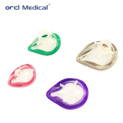 China Surgical Supply Disposable Medical Sterile Easy Anesthesia Mask With #1-6# Sizes for sale
