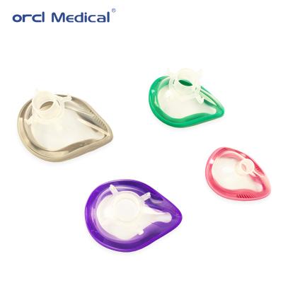 China Disposable Easy Anesthesia Mask Sterile Easy Anesthesia Mask For Hospital Use With #1-6# Sizes for sale