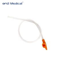 China Flexible Low-Friction Medical-Grade Fr6-22 Sizes PVC Suction Catheter with Graduation Marks for sale