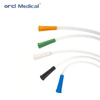 China Sterile Single-Use Medical-Grade Fr6-22 Sizes PVC Suction Catheter with Graduation Marks for sale