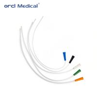 China Sterile Single-Use Medical-Grade Fr6-22 Sizes PVC Suction Catheter with Graduation Marks for sale