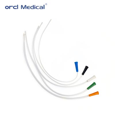 China Sterile Single-Use Medical-Grade Fr6-22 Sizes PVC Suction Catheter with Graduation Marks for sale
