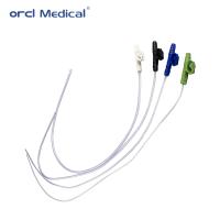 China Sterile Single-Use Medical-Grade Fr6-22 Sizes PVC Suction Catheter with Graduation Marks for sale