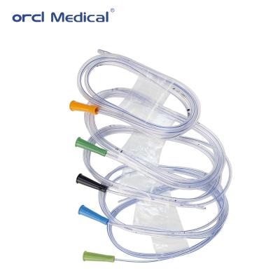 China Medical Product All Sizes Disposable Safety Sterile Portable Soft PVC Silicone Gastric Tube Wholesale Price for sale
