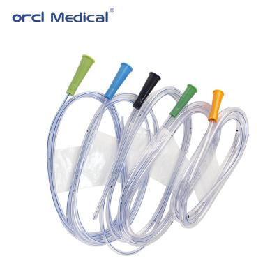 China Disposable Medical Sterile Safety Gastric Tube PVC Silicone Stomach Tube Factory Manufacturer for sale