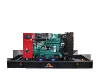 China 3P Manual 160kw Diesel Generator Set , 200 Kva DG Set 1800kg Weight for sale