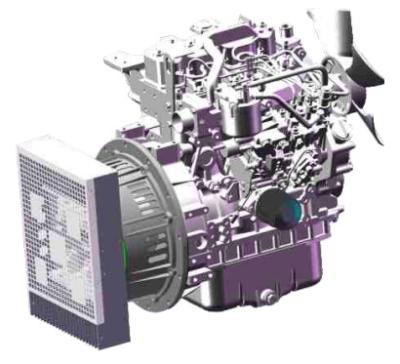 China Automatic Three Stages Charging System Consists Of  Bulk Yanmar DC Generator Sets for sale
