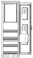 China DC Input Energy Cabinet , Telecom Street Cabinets 2200×800×1200mm LionRock ODM OEM for sale