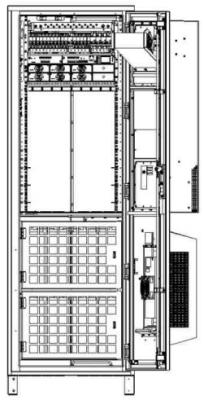 China Outdoor 28U Energy Cabinet , Telecom Street Cabinets 200kg 2000mm Height for sale