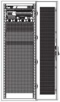 China Anti Theft Telecom Equipment Cabinet 200A 34 U 48 Volt For Indoor for sale