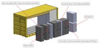 China Infrared Ip Cameras IP65 Prefabricated Modular Data Centers 20ft for sale