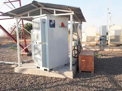 China Industrial Telecom Street Cabinets With 48V 100Ah Lithium Battery for sale