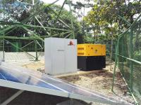 China Diesel Hybrid Power Solutions Generator 2000L Fuel Tank With 48V 1600AH Battery for sale
