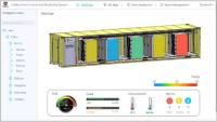 China Fire Protection Prefabricated Data Center Modules 93kW 13kW Load Per Deep Cabinet for sale