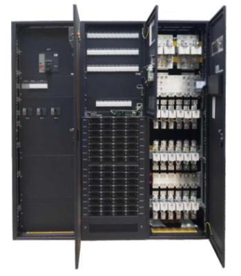 China OEM 3000A Energy Cabinet 600x600x2000mm Size Black Color For Energy Storage for sale