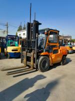 China Used diesel Toyota forklifts, internal combustion engine forklifts for export and sale for sale