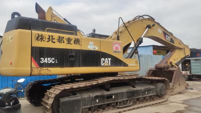 China Used Cat 345C excavator, originally imported from Japan for sale