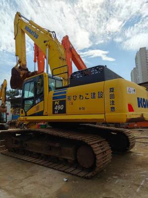 China Customs declaration in 2018, Japanese original Used Komatsu excavator PC 490-10 for sale
