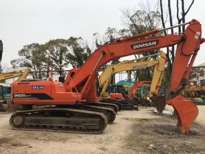 China Used Doosan Excavator 220 For Road Construction Second Hand Hydraulic Excavator for sale