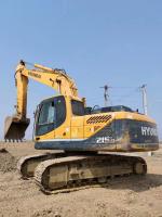 China Hyundai 215w-9 Hydraulic Excavator Well Maintained , Good For All Your Tasks for sale