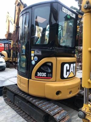 China Used Cat Excavator 303C Compact Size and Responsive Controls for Easy Navigation for sale