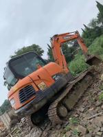 China Second hand DX60LC hydraulic crawler excavator, cost-effective for sale