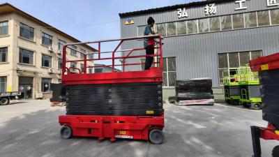 China Folding high-altitude work platform, used for indoor construction and exterior wall work for sale