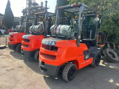 China Upgrade Your Material Handling with a Used 3-Ton Toyota Gas Forklift for sale
