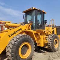 China Used Liugong 856H front loader, 5-ton large articulated wheel loader for sale