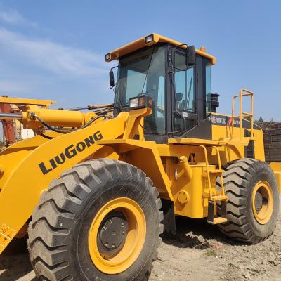 China Used Liugong 856H front loader, 5-ton large articulated wheel loader for sale