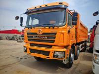 China Used SHACMAN dump truck, front four and rear eight wheels for sale