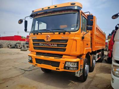 China Used SHACMAN dump truck, front four and rear eight wheels for sale